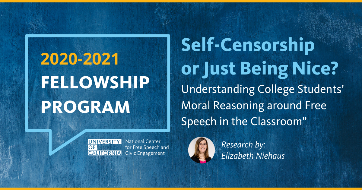 Self-censorship or Just Being Nice: Understanding College Students ...